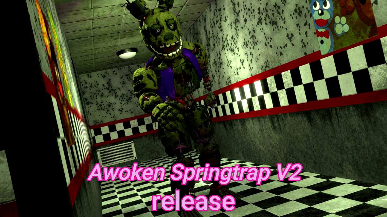 SFM Awoken Springtrap V2 Release 1K Special - YouTube