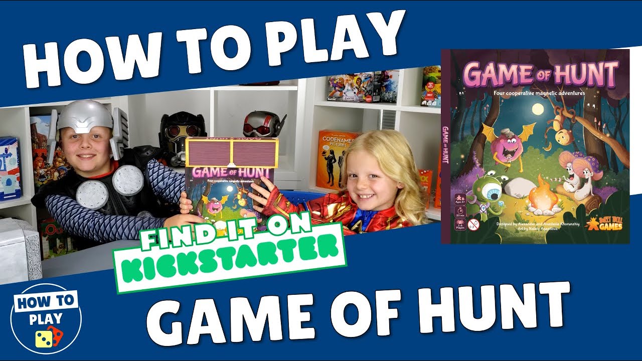 Kickstarter How to Play - Game of Hunt - YouTube