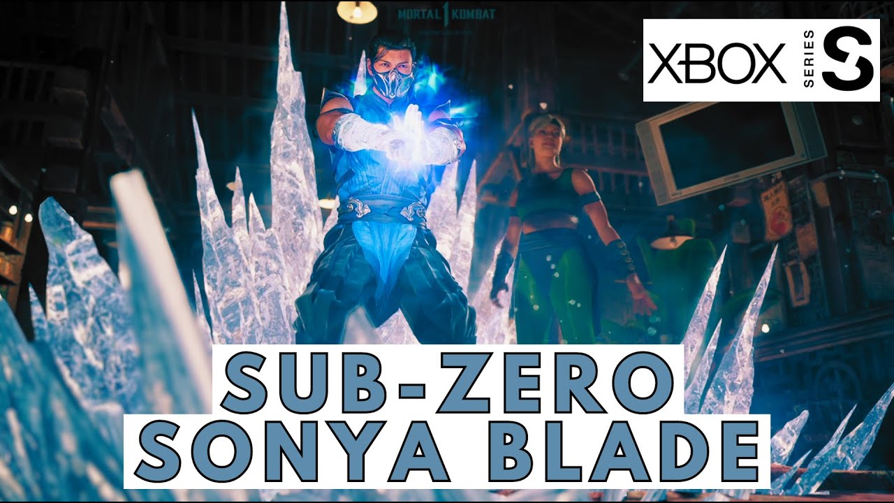 Mortal Kombat 1 Xbox Series S Gameplay - Sub Zero e Sonya Blade - YouTube