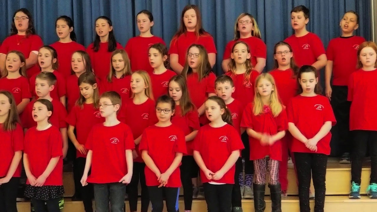 QES Choir Rainbow World - YouTube