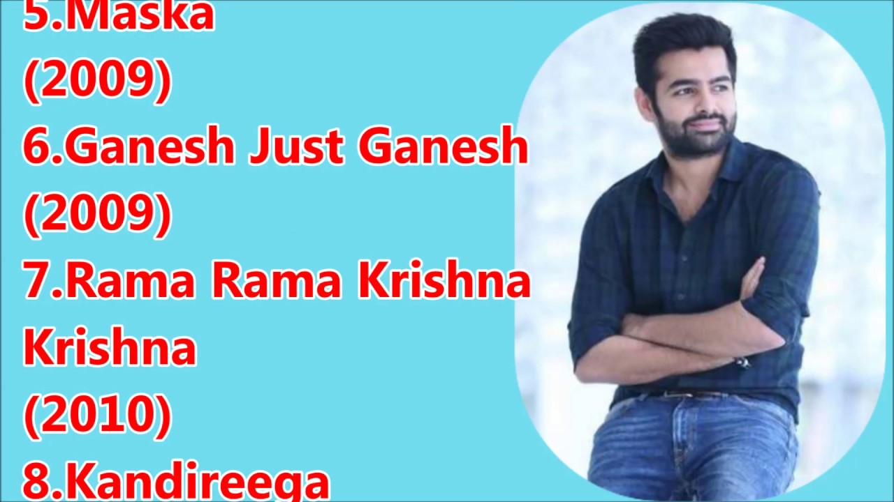 Ram Pothineni Movies List - YouTube