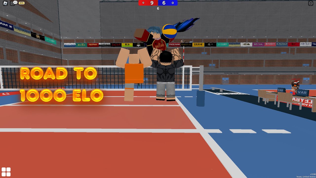 Volleyball 4.2 road to 1000 elo | Roblox Volleyball Montage - YouTube