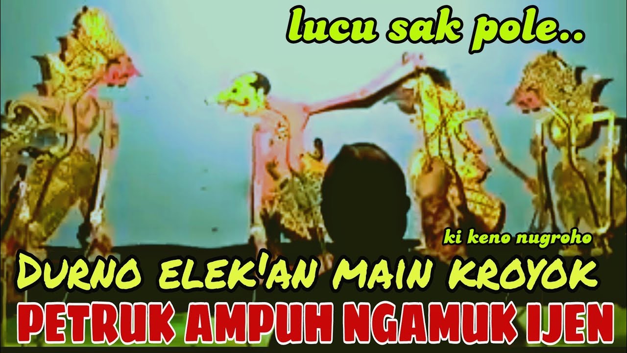 PETRUK NESU DURNO KAKEAN CANGKEM LUCU POL KI DALANG SENO NUGROHO - YouTube