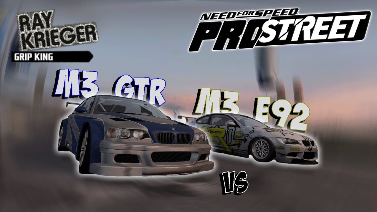 NFS ProStreet | Showing Ray Krieger The Grip King that M3 GTR is better ...