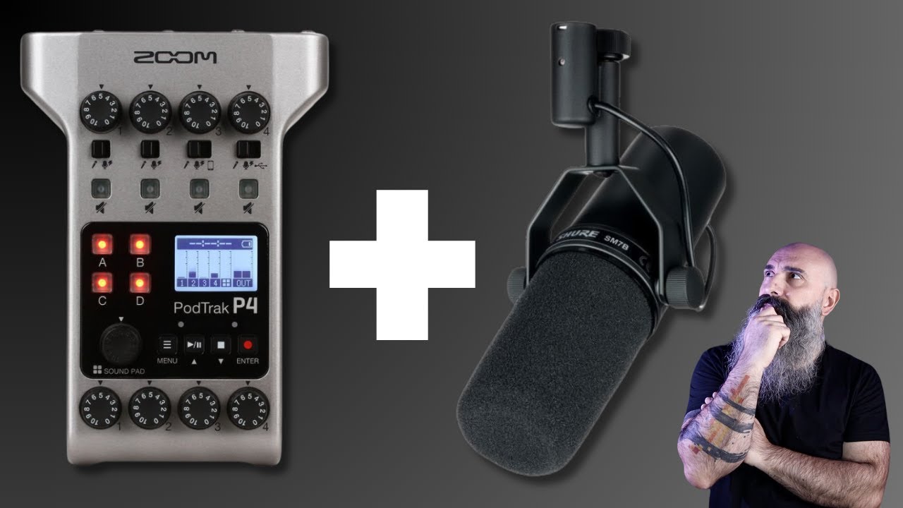 Zoom P4 + Shure SM7B: il duo ideale? - YouTube