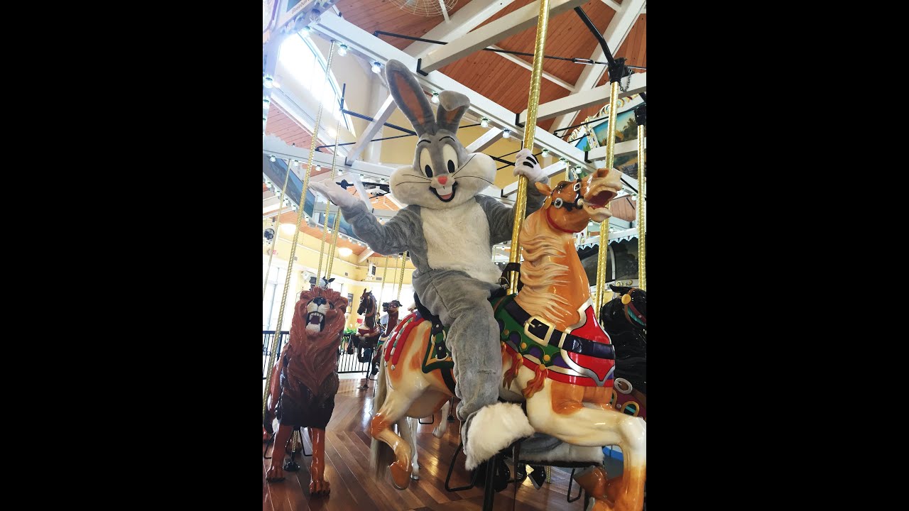 Bugs Bunny rides Nunley's Carousel - YouTube