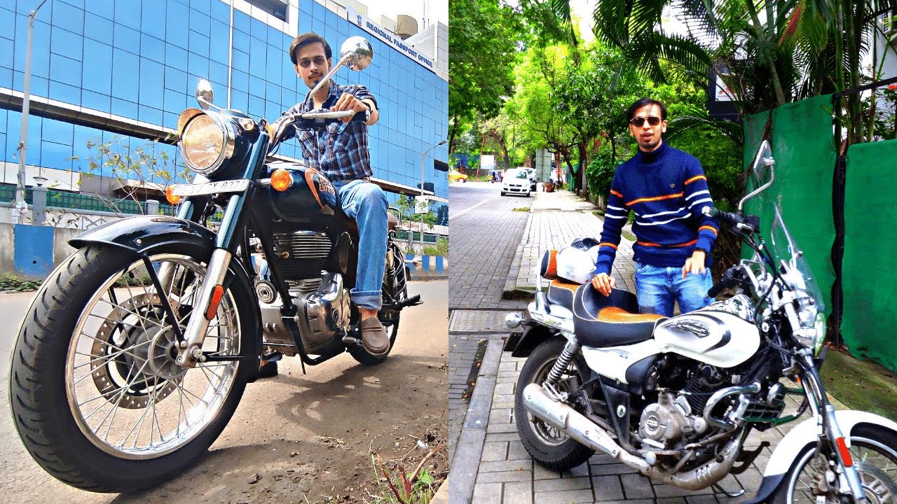 Bajaj Avenger 220 Cruise vs New Royal Enfield Classic Bullet 350cc ...