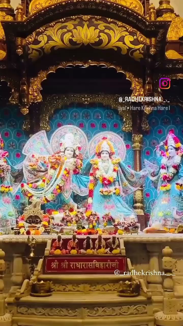 Radhe Krishna temple 🙏🌍 RADHE RADHE #radhakrishna #radheradhe # ...