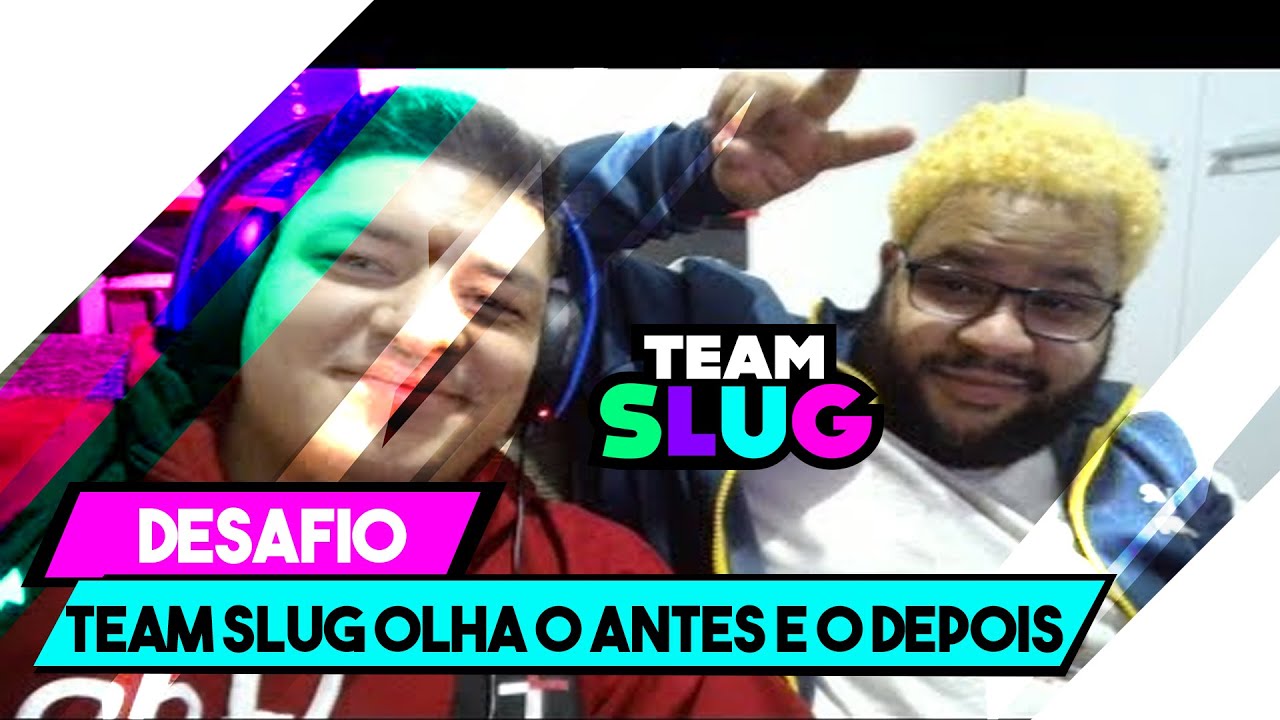 Desafio Team Slug Olha O Antes E O Depois - YouTube