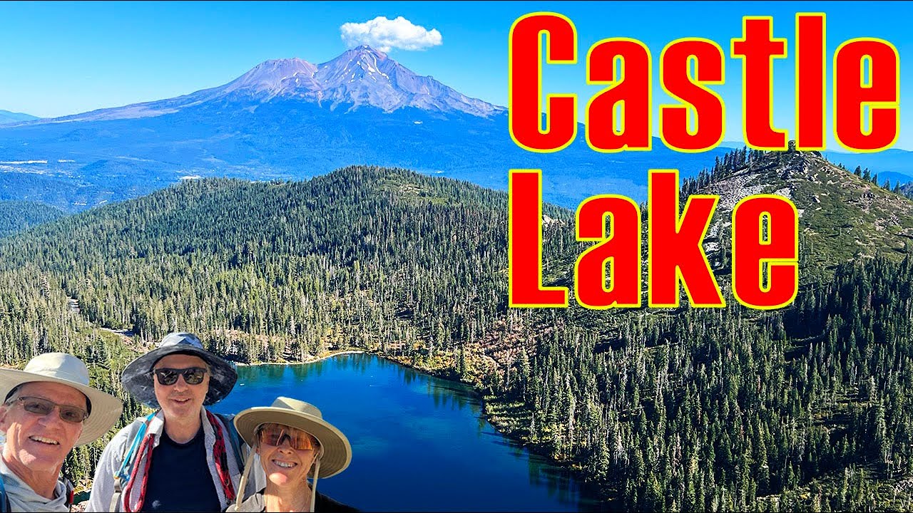 Mystical Castle Lake Hike 🏔️ with Breathtaking Mt. Shasta Views - YouTube