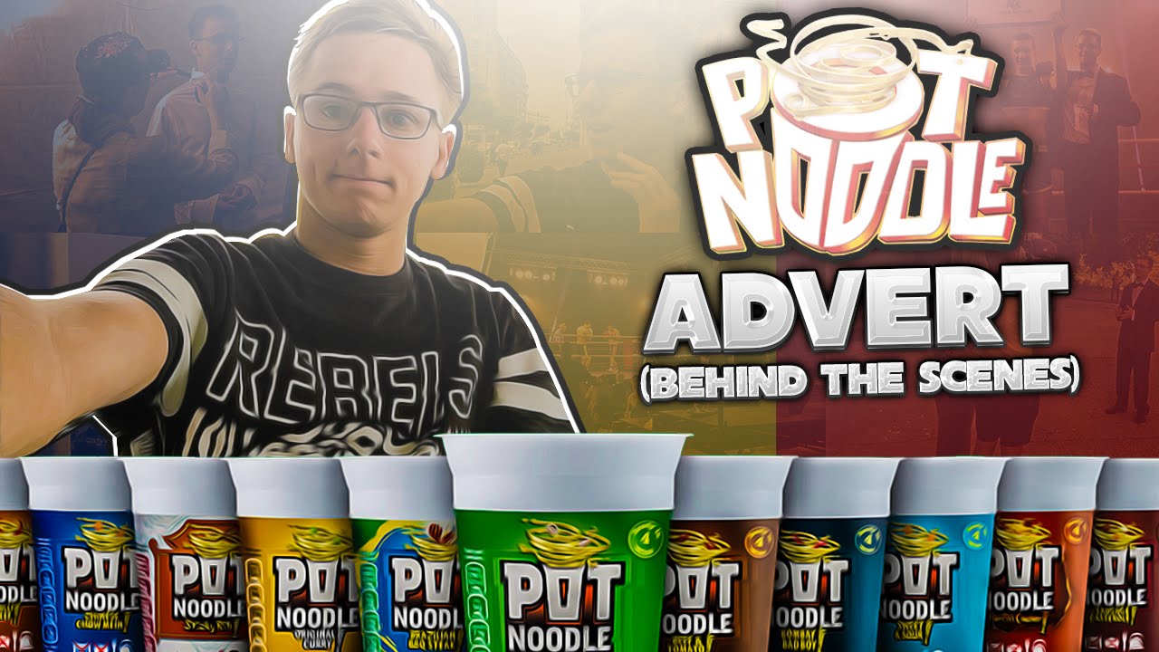 POT NOODLE TV AD!! I'M GONNA BE ON TV!! - BEHIND THE SCENES VLOG - YouTube