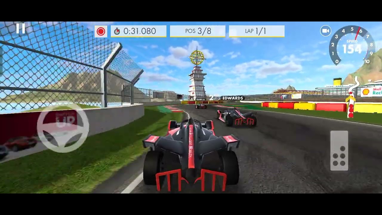 Soo... I made a track for the first time in shell racing - YouTube
