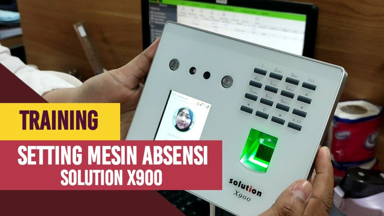 Setting Mesin Absensi Sidik Jari, Absensi Wajah, Absensi Kartu dan ...