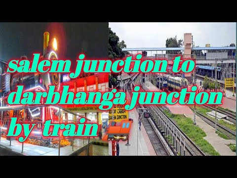 traveling salem junction to DBG junction by train, ट्रेन से सलेम जंक्शन ...