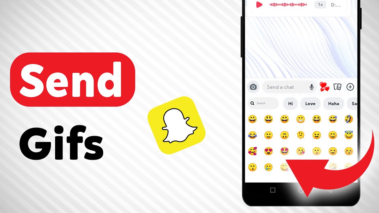How to Send Gifs on Snapchat (Updated) - YouTube