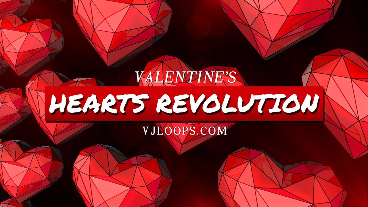 [4K] Hearts Revolution || Valentine's VJ Loops Pack - YouTube