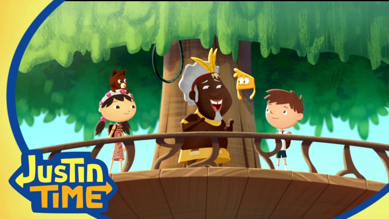 Chief's Giant Tree House | Justin Time Season 2 Episode Clip - YouTube