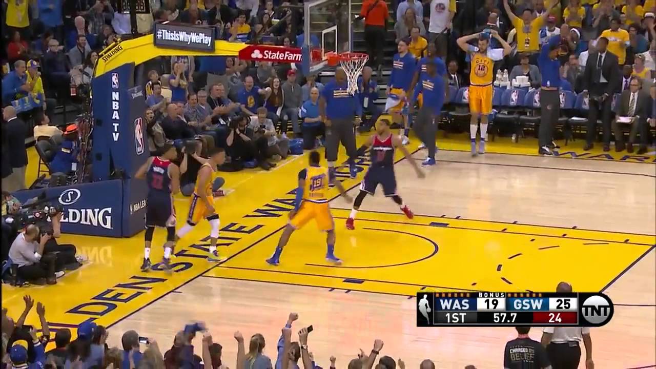 NBA 2015-16 Steph Curry Steals And Dunks Wizards@Warriors March 29 ...