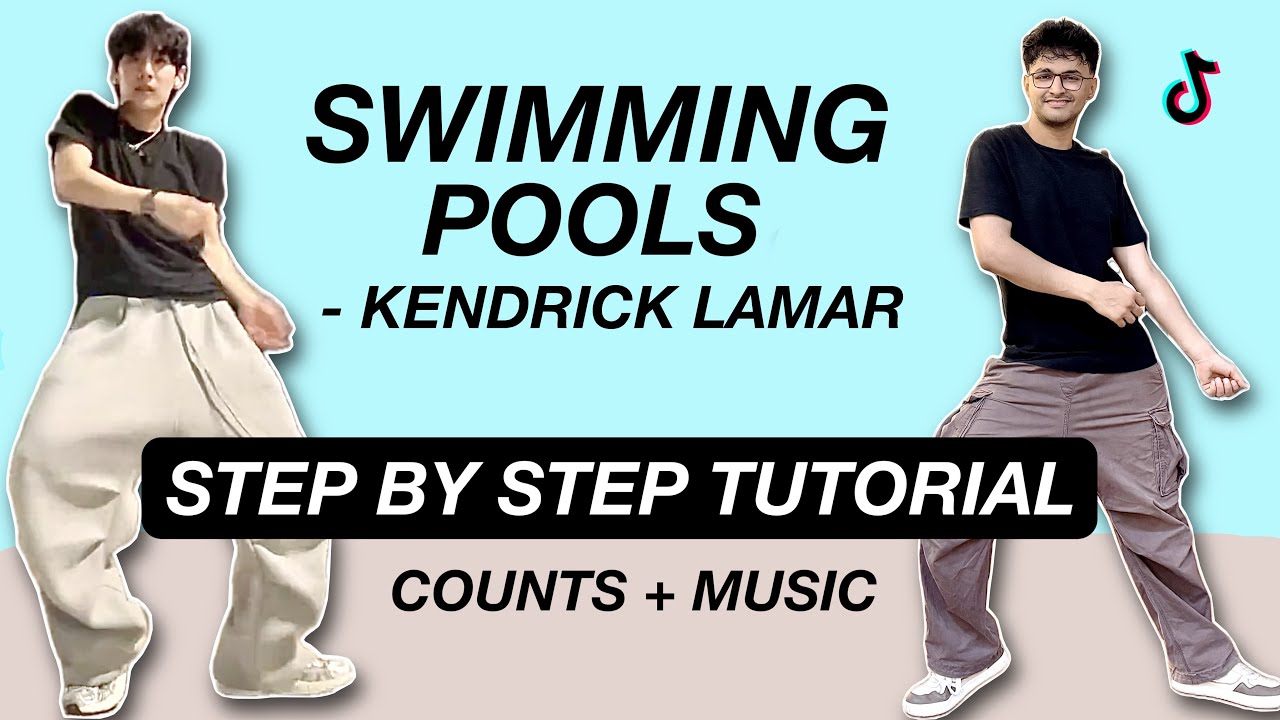 Kendrick Lamar - Swimming Pools Dance *STEP BY STEP TUTORIAL* (Beginner ...