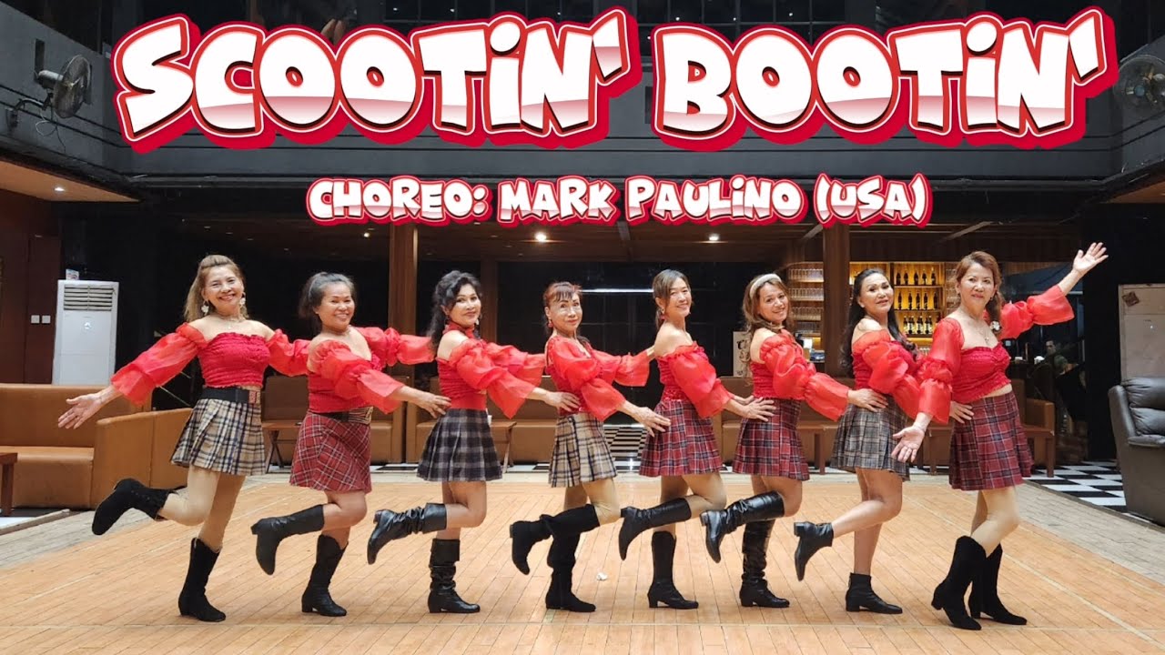 Scootin' Bootin' Line Dance_SPICE LADIES (NST Line Dance Indonesia ...