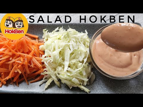 RESEP RAHASIA SALAD HOKBEN || RASANYA 95.5% MIRIP... WAJIB COBA