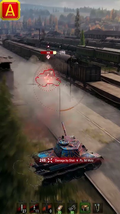 T43-240210a #World of Tanks #wot #shorts #AoneAteam #A1A - YouTube