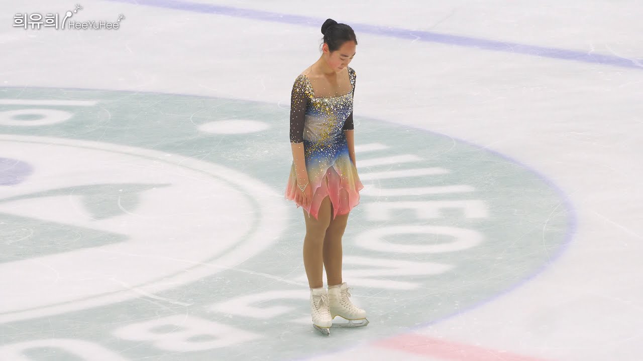 한희수 Heesue HAN SP Run-Through | 2024 주니어 선발전 ISU JGP Korean Qualifier ...
