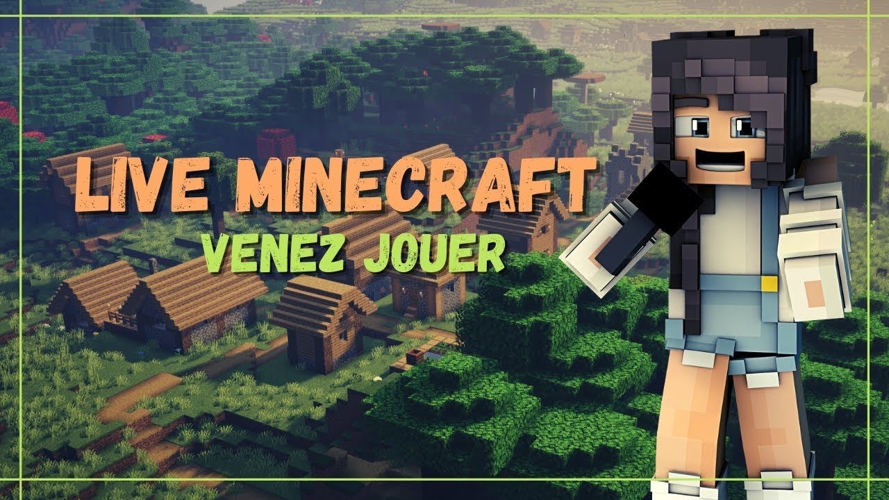 ( GO LIVE SUR MINECRAFT SURVIE FR ) GO LES 300 ABONNER 😍 - YouTube