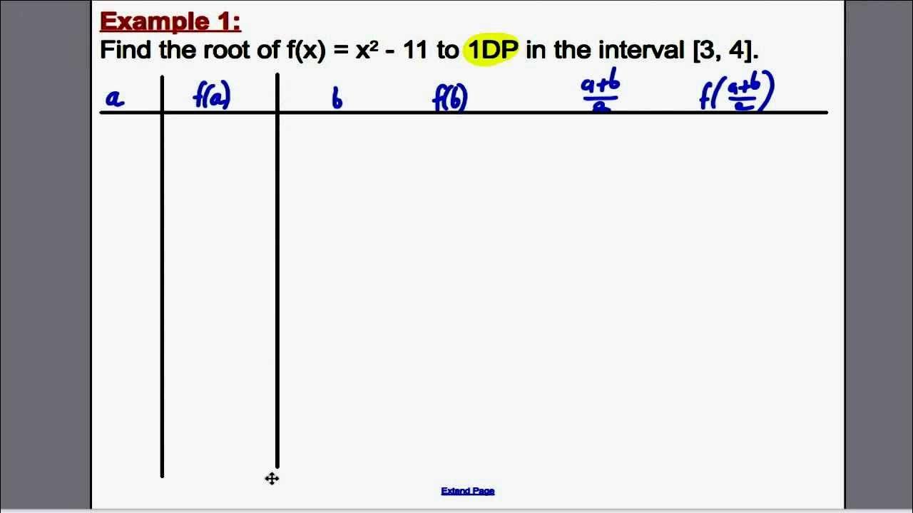 A-Level Maths Edexcel Numerical Methods (2) - FP1 Edexcel Maths A-Level - YouTube