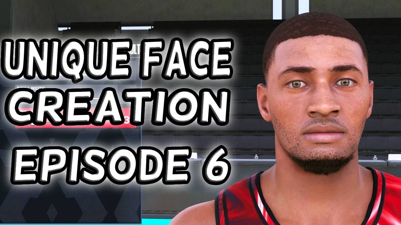 NBA 2K24 Unique Face Creation Ep. 6 - YouTube