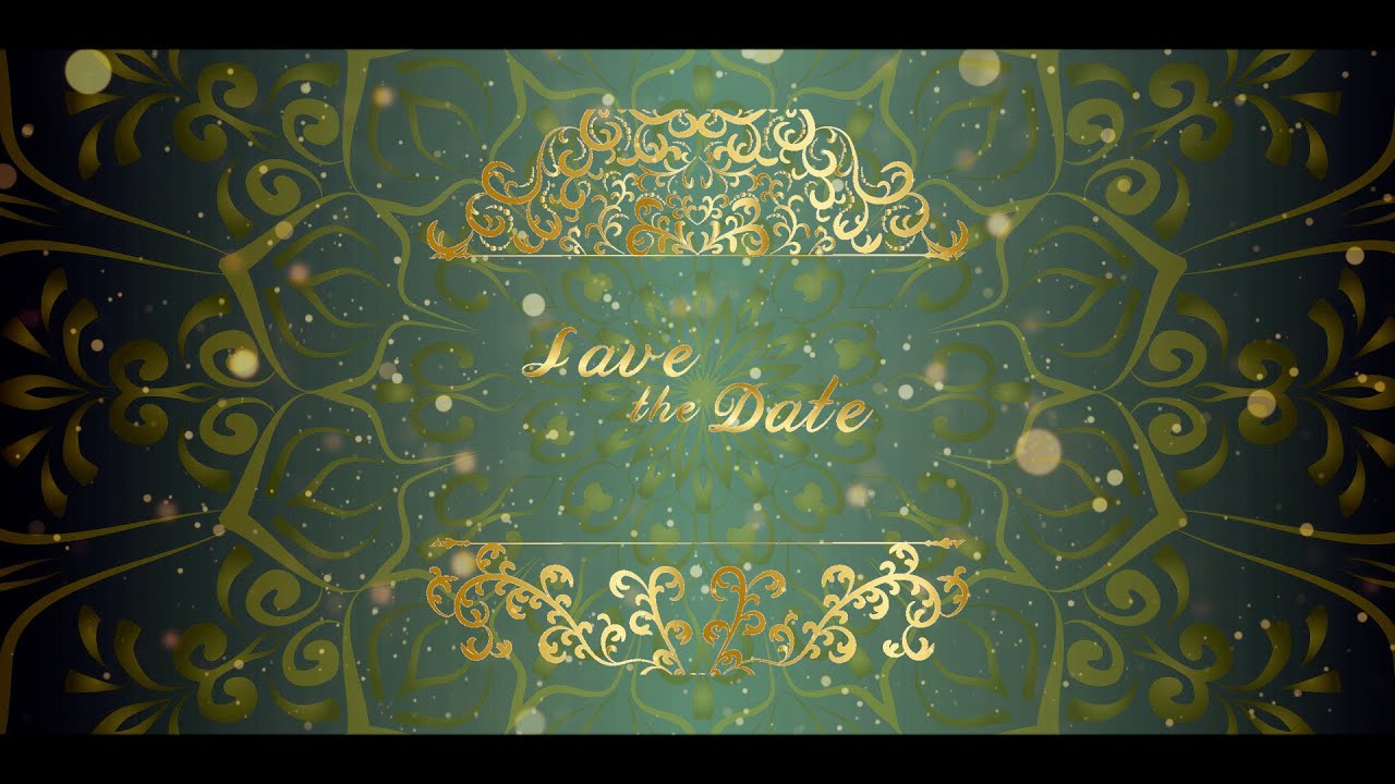 Wedding Invitation without text | 100% Free | link in description | KM ...