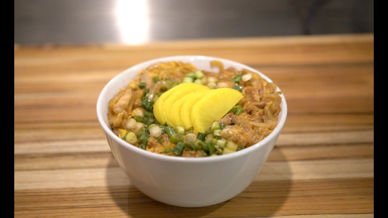 Oyakodon (Chicken and Egg Bowl) | Jeff Boyardee - YouTube