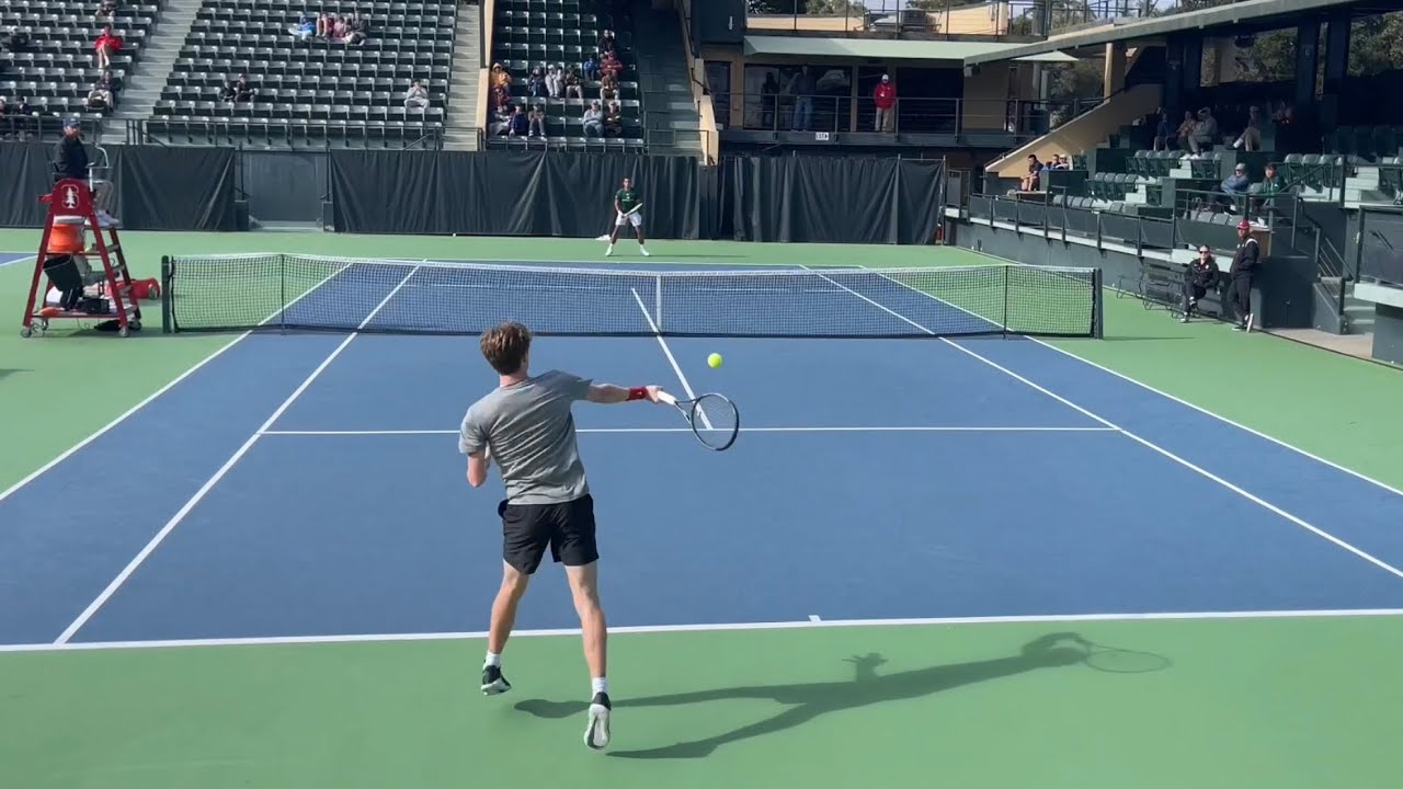 Max Basing (Stanford) vs. Mark Keki (Sacramento State) Every Point ...