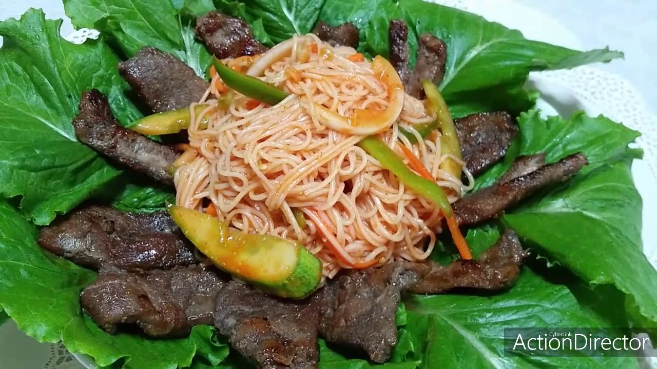 July 11, 2020 Bibimmyeon 비빔면 Korean Style - YouTube