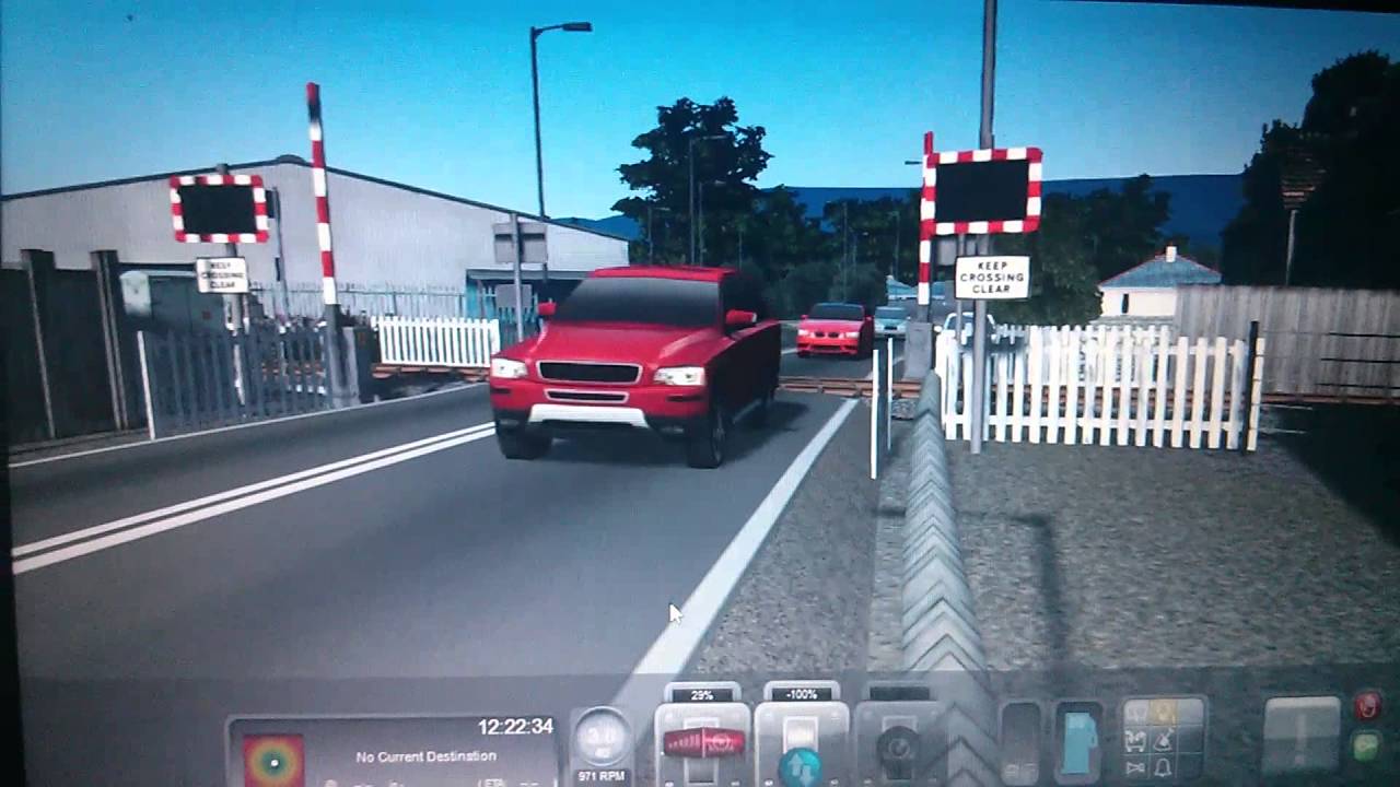 Dingwall Strathpeffer Road AHB Level Crossing Train simulator 2016 ...