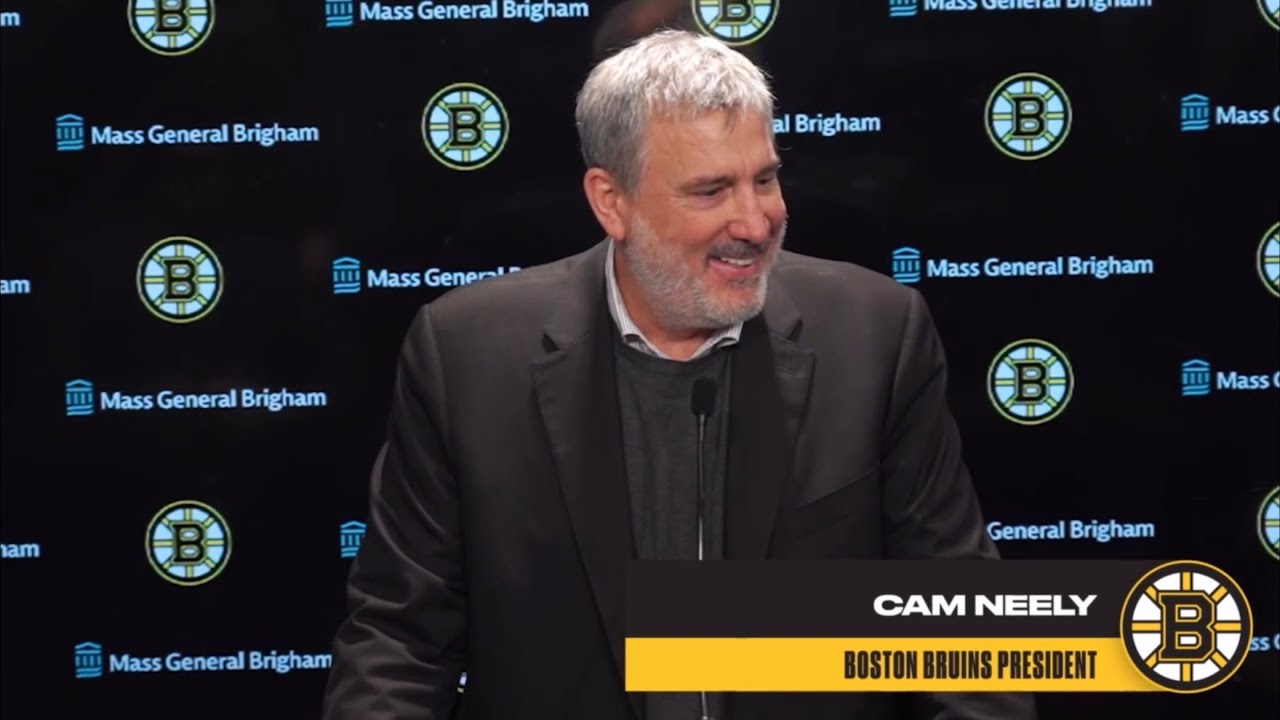 Cam Neely speaks about the Bruins new acquisitions - YouTube