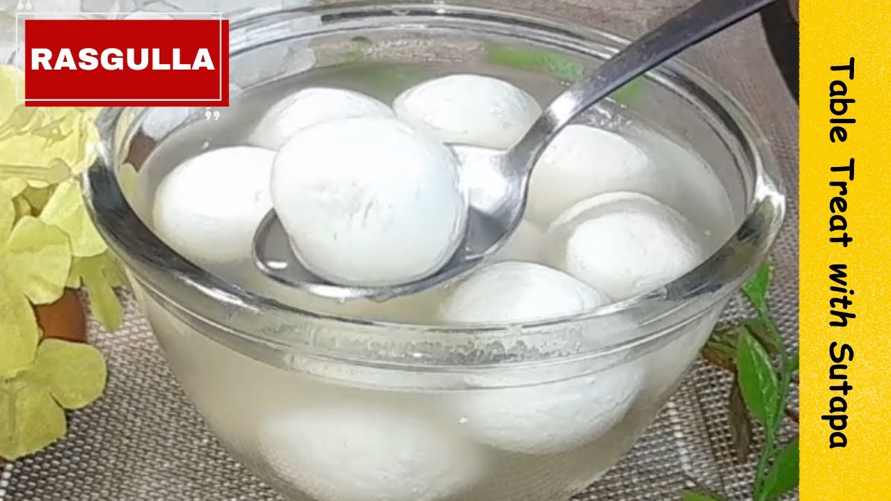 Homemade RASGULLA RECIPE - A Sweet Sensation | Bengali Rosogolla Recipe - YouTube