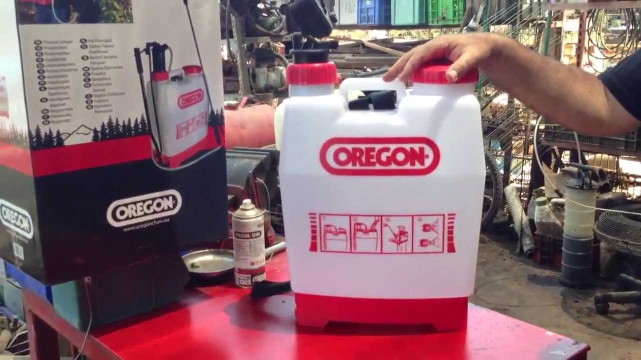 HOW TO SETUP OREGON 16 LITRE Back Pack Presure Sprayer-רמי שטילמן מסביר ...