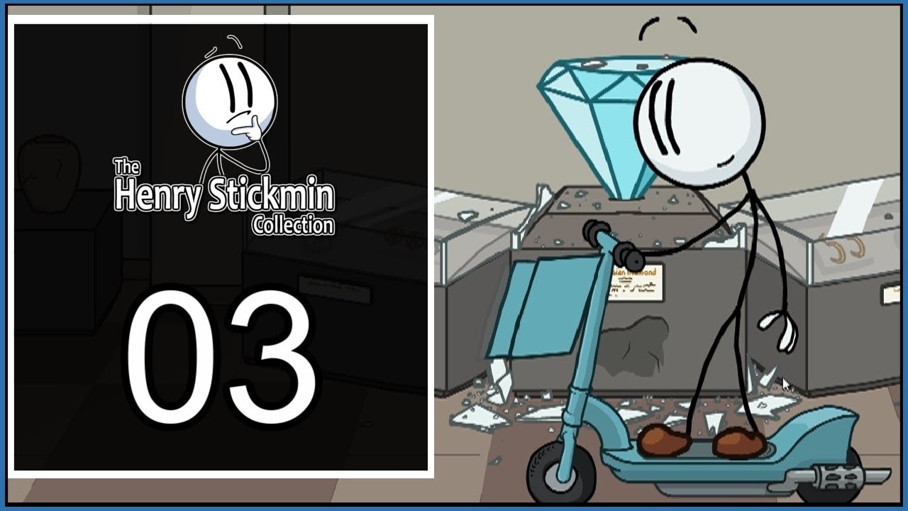The Henry Stickmin Collection - Episode 3 | Stealing the Diamond - YouTube