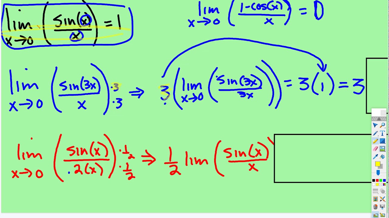 Limits Special Sine And Cosine Limits YouTube limits-special-sine-and-cosine-limits-youtube