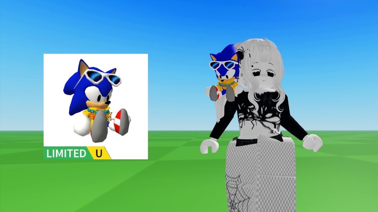 ROBLOX：免费限量UGC索尼克玩偶的免费领取分享 - YouTube