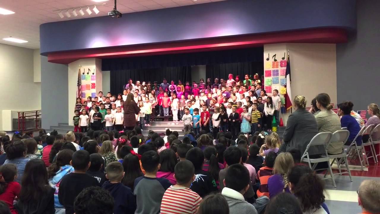 Castleberry Elementary Frozen First Grade Festival - YouTube