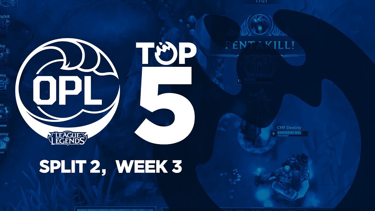 OPL Top 5 Plays - Split 2, Week 3 | Snowball Esports - YouTube