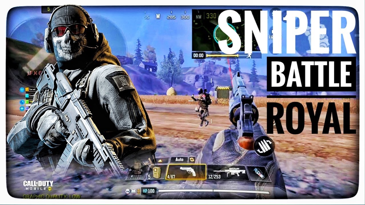 CALL OF DUTY MOBILE - SNIPER BATTLE ROYAL - Android Gameplay ( WITH ...