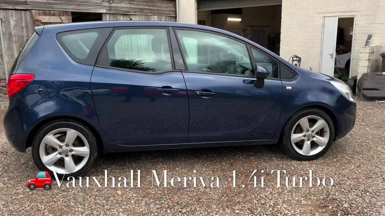 Vauxhall Meriva 1.4 Turbo Exclusive Walk Round Video - YouTube