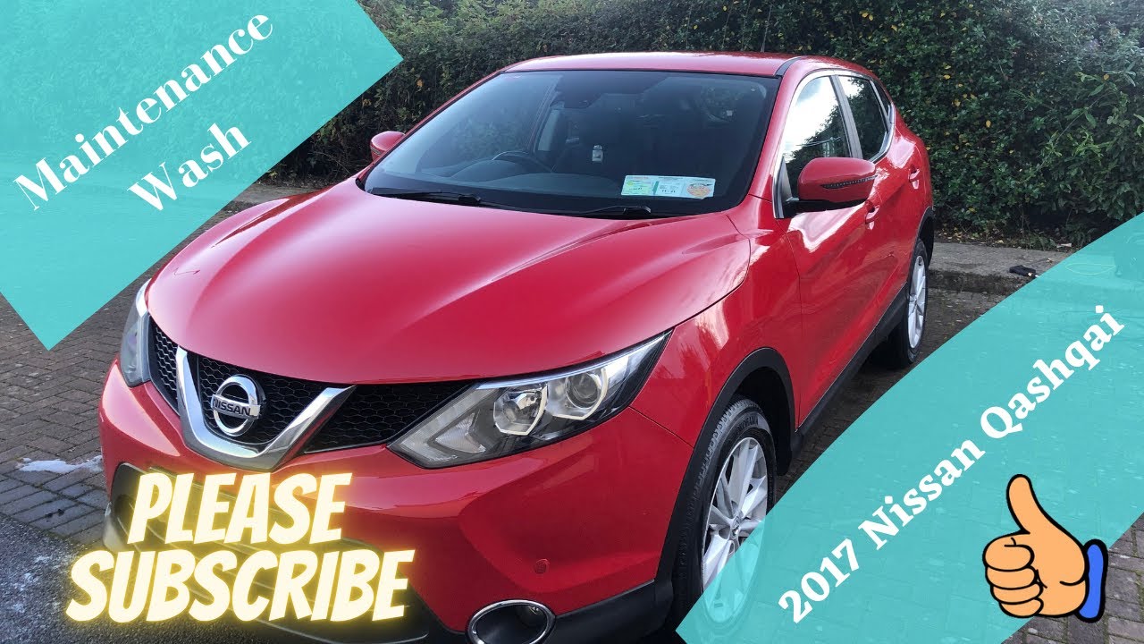 How to wash car at home. Washing a filthy Nissan Qashqai. - YouTube