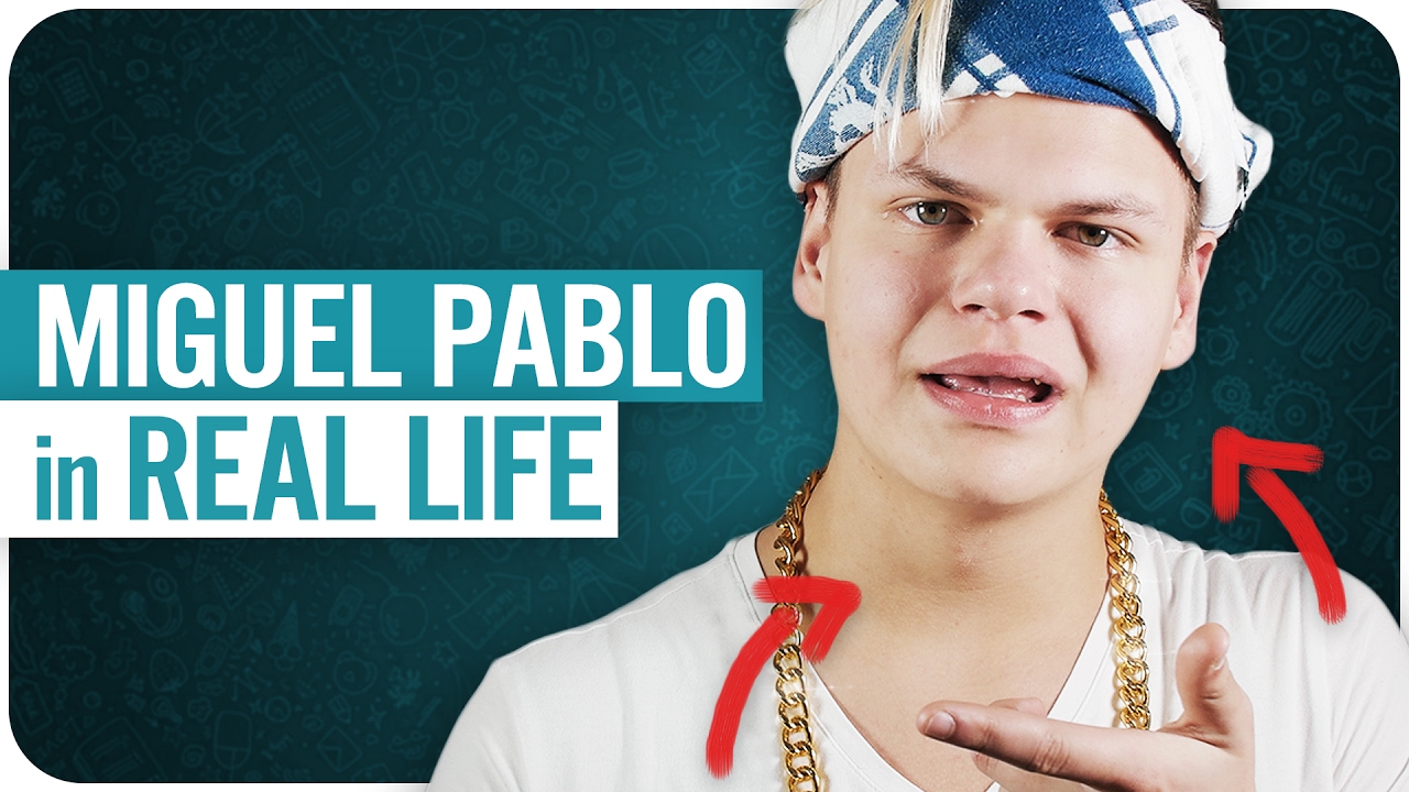 MIGUEL PABLO in REAL LIFE - YouTube