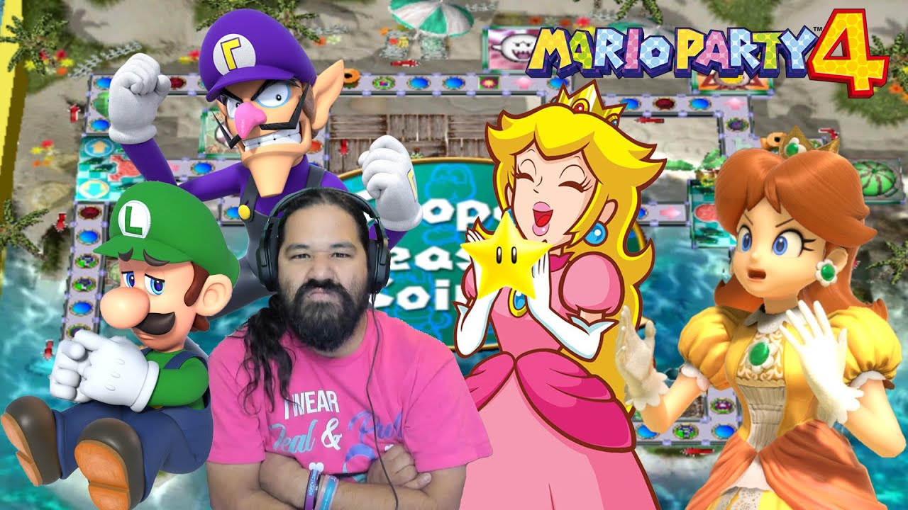 Mario Party 4: WHY DOES SHE MAKE ME SUFFER THE MOST!!! - YouTube