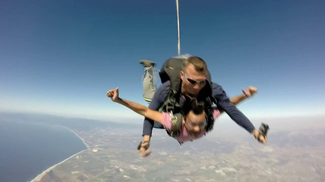 Skydiving @ Monterey Bay, CA. 18000 feet - Sep 25, 2016 - YouTube