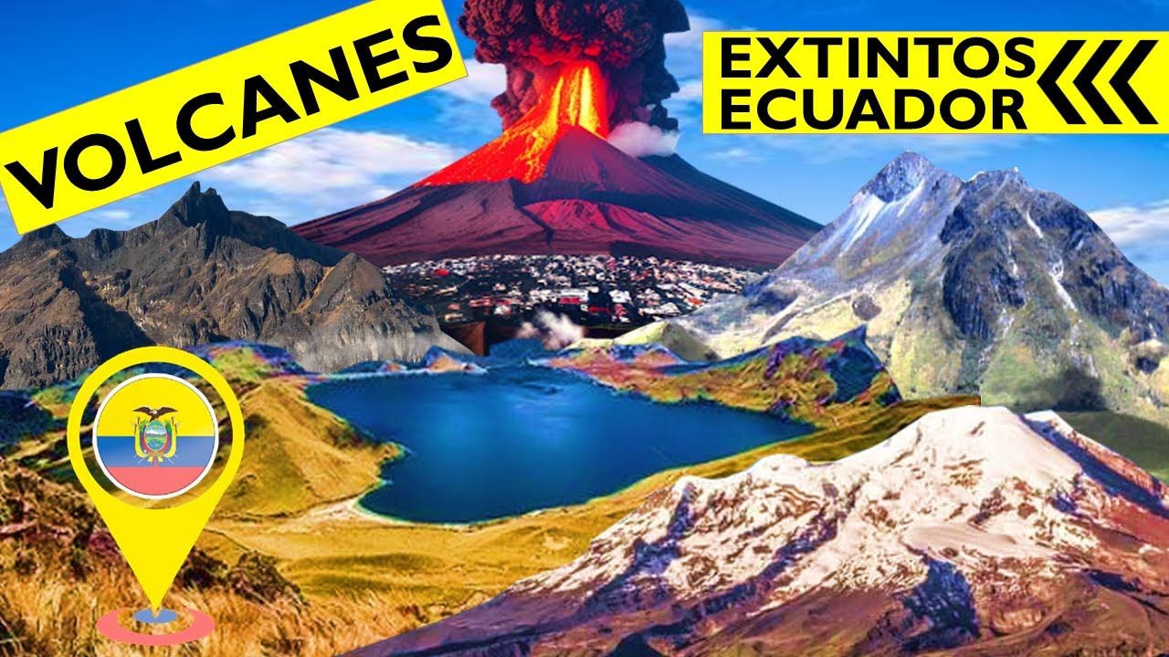 7 VOLCANES EXTINTOS O EN REPOSO EN ECUADOR - YouTube